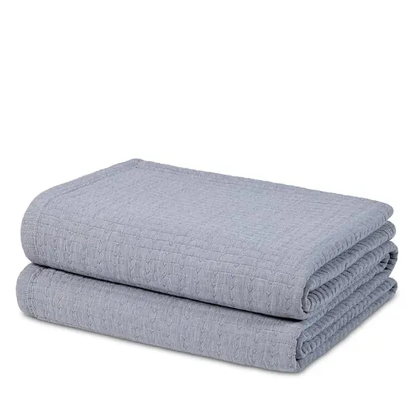 HAMAM Airply Texture Blanket, Queen - Dusk