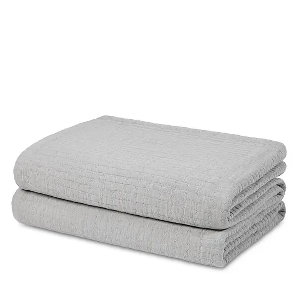 HAMAM Airply Texture Blanket, Queen - Moss