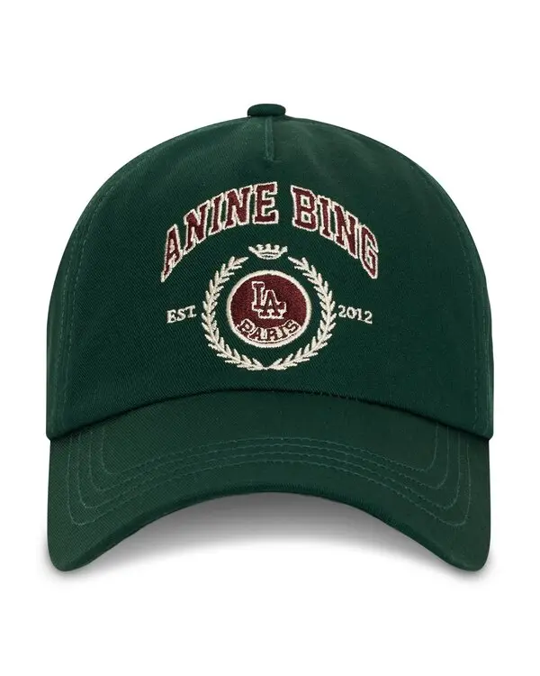 ANINE BING Jeremy Baseball Cap - Green