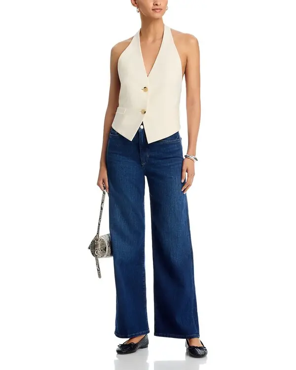 Joe's Jeans The Mia Petite High Rise Wide Leg Jeans - Dedication