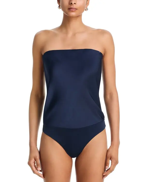 Ramy Brook Ruben Bodysuit - Navy