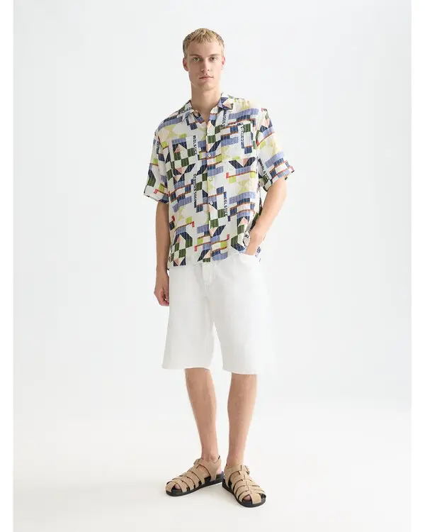 Scotch & Soda Relaxed Abstract Shirt