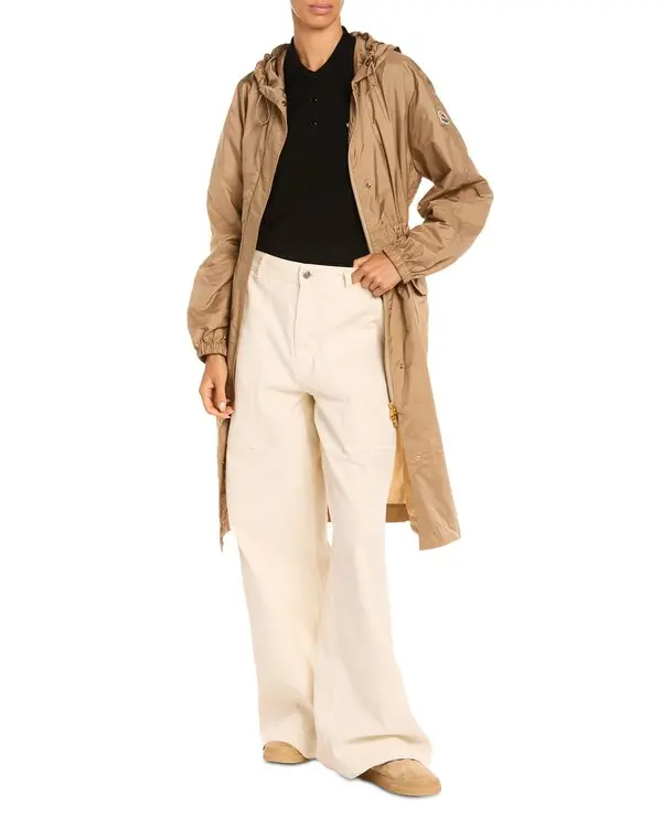 Moncler Hiengos Long Parka - Medium Beige