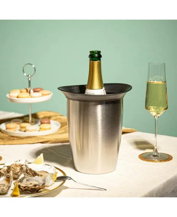 VACU VIN Stainless Steel Champagne Active Cooler