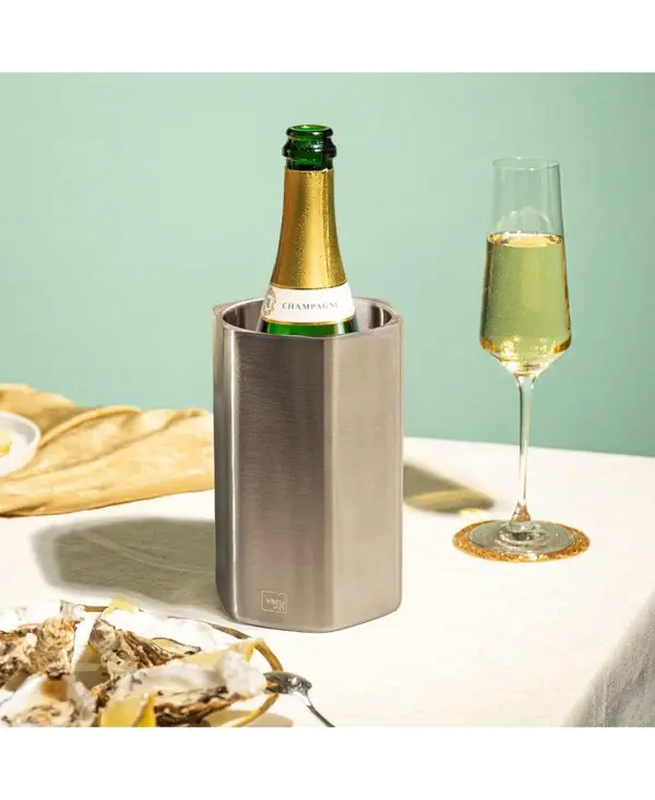 VACU VIN Stainless Steel Hive Wine Cooler