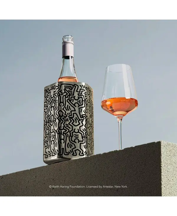 VACU VIN Keith Haring Stainless Steel Hive Wine Cooler