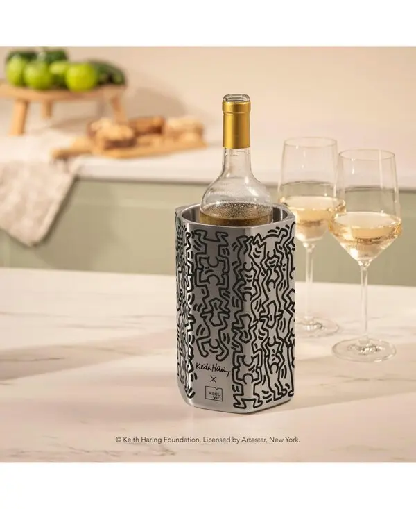 VACU VIN Keith Haring Stainless Steel Hive Wine Cooler