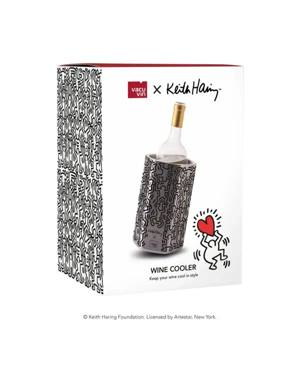 VACU VIN Keith Haring Stainless Steel Hive Wine Cooler