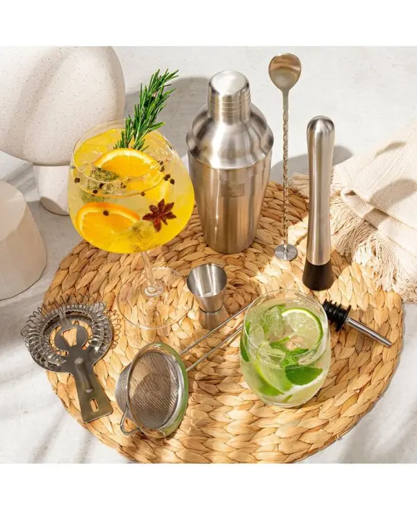 VACU VIN Bar In A Box Cocktail Set, 7 Piece