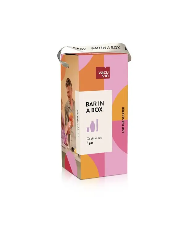 VACU VIN Bar In A Box Cocktail Set, 3 Piece