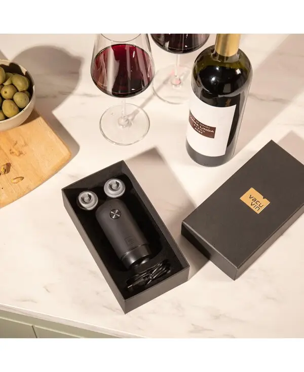 VACU VIN Electric Wine Saver, Set Of 3