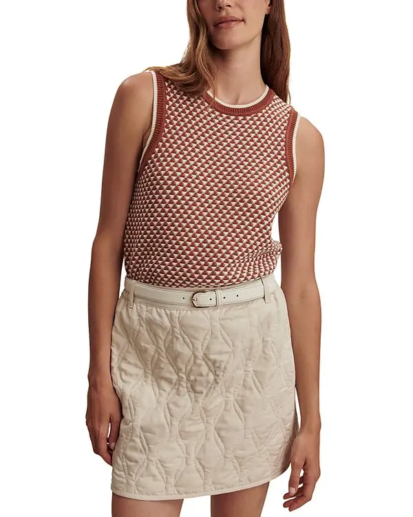 Varley Jenson Sleeveless Sweater - Maple