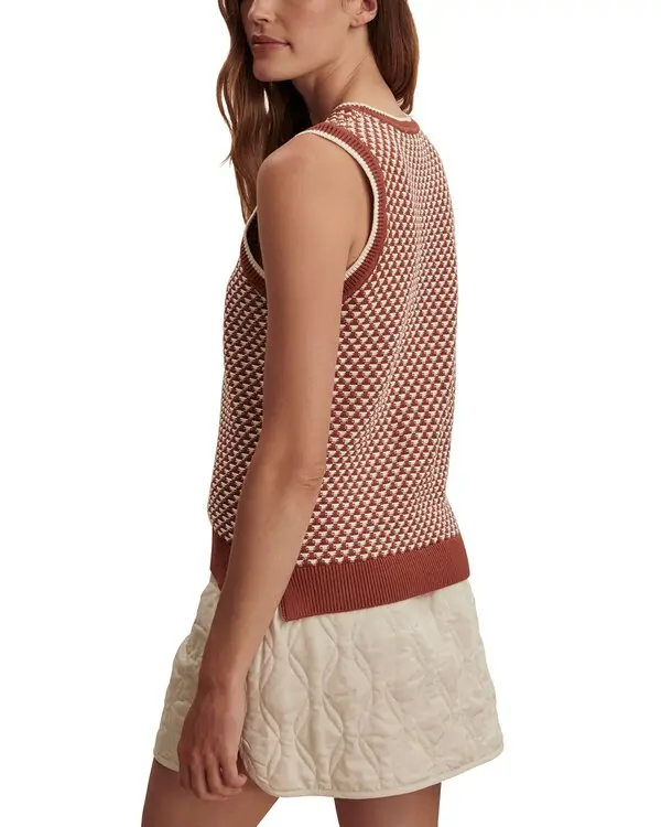 Varley Jenson Sleeveless Sweater - Maple