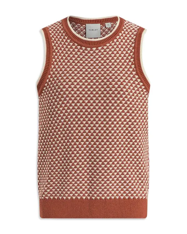 Varley Jenson Sleeveless Sweater - Maple