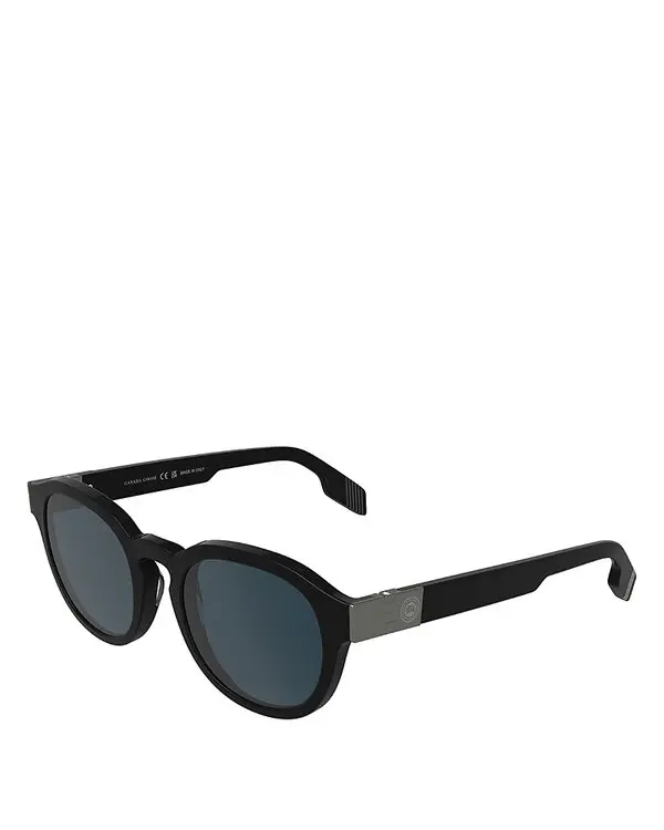 Canada Goose Como Round Sunglasses - Black