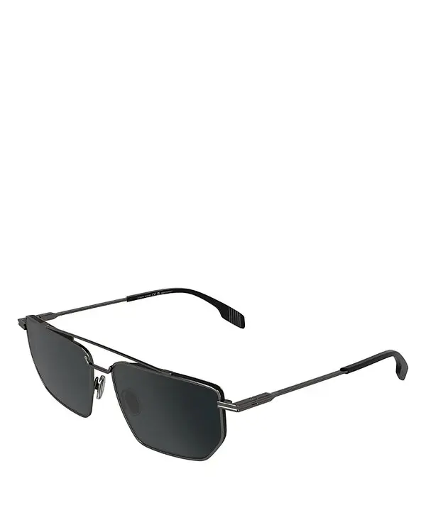 Canada Goose Metal Lines Titanium Navigator Sunglasses - Dark Ruthenium