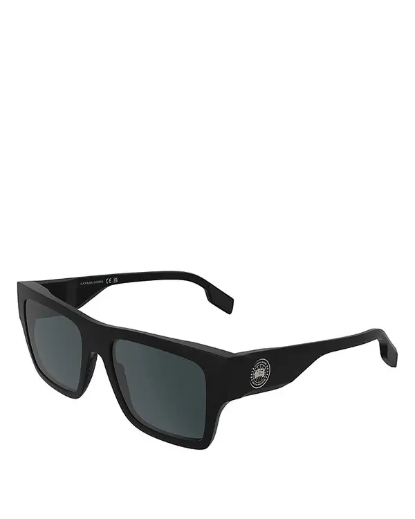Canada Goose Performance Edge Square Sunglasses, 56mm - Matte Black