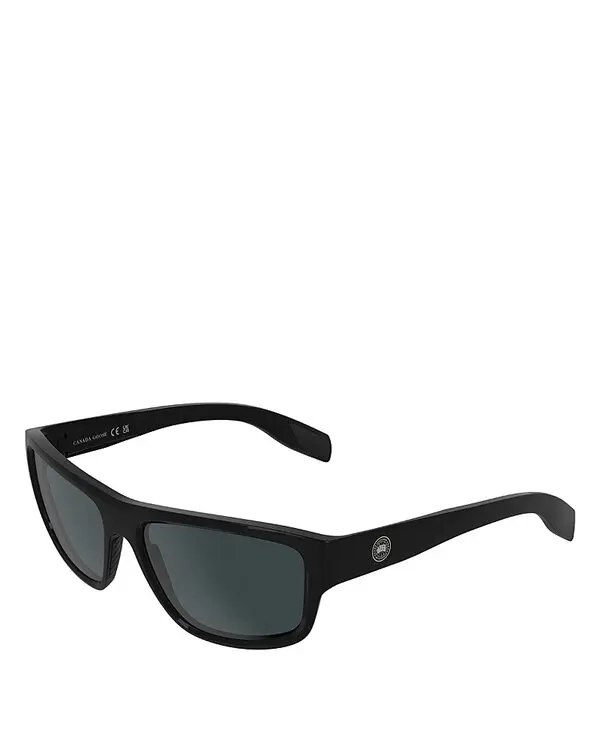 Canada Goose Rodes Modified Rectangular Sunglasses 60mm - Black