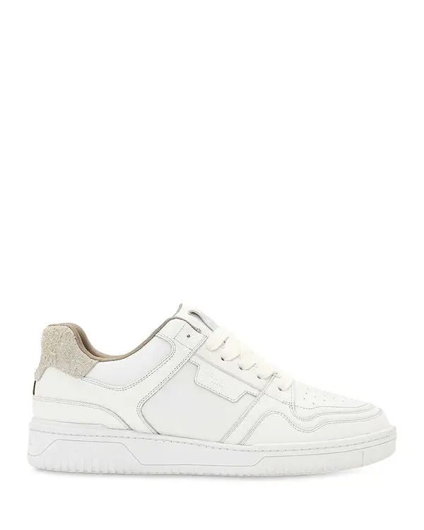 ALLSAINTS Regan Lace Up Low Top Sneakers - White