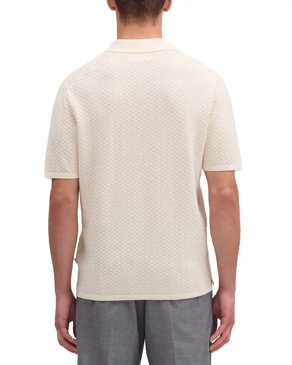 Nn07 Paul Johnny Collar Polo Shirt - Ivory