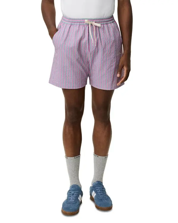 LES DEUX Stan Drawstring Trunks - Crocus Pink