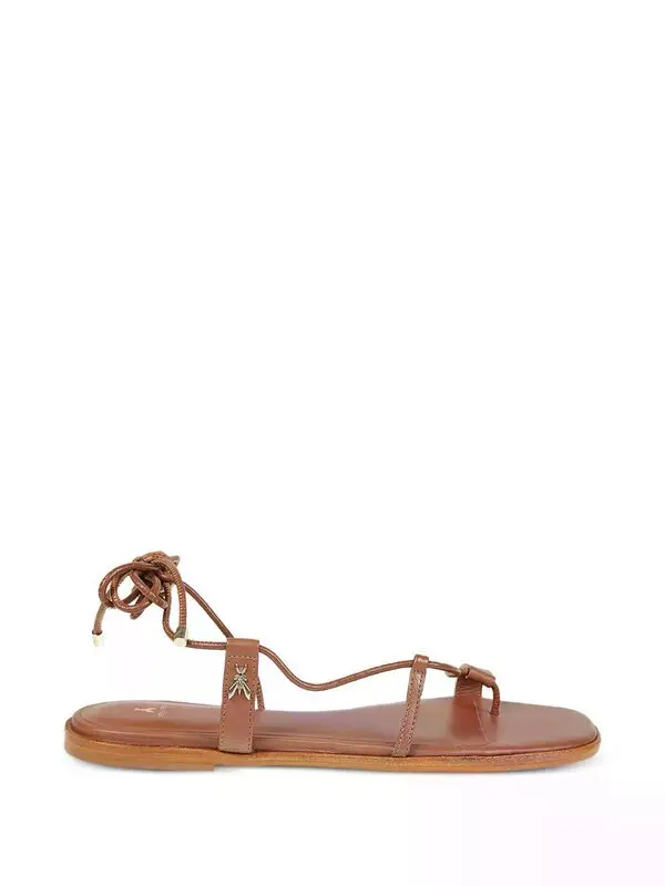 Patrizia Pepe Tie-fastening Leather Sandals
