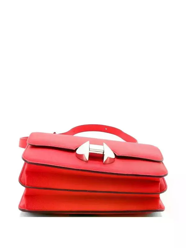 Hermès 2002 Evercolor 20 Shoulder Bag - Red