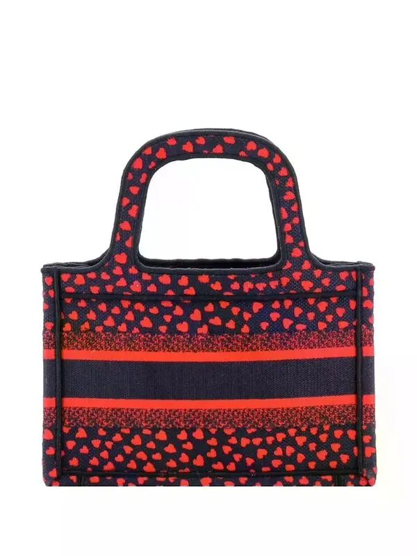 Dior I Love Paris' Embroidered Canvas Mini Tote Bag - Multicolour