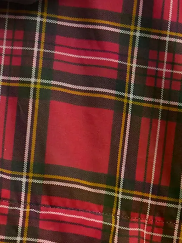 Barbour X Ganni Plaid-pattern Coat