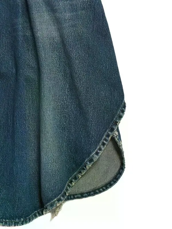 Balenciaga Tulip Denim Shorts