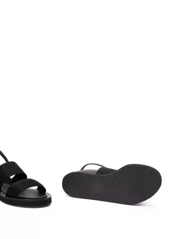 Max Mara Leather Flat Sandals
