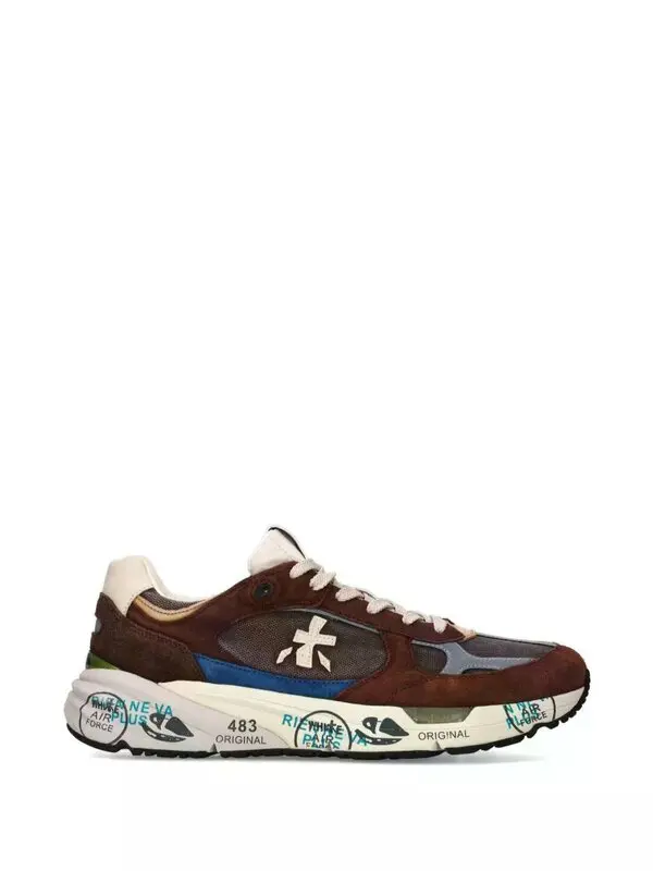 Premiata Mase 25 Logo-detail Sneakers - Brown