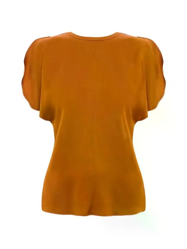Victoria Beckham Draped-sleeve Top