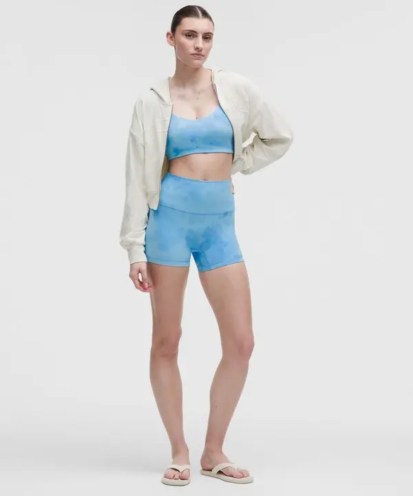 Lululemon Align No Line™ High-rise 4" Short - Smoothie Wash Blueberry Multi