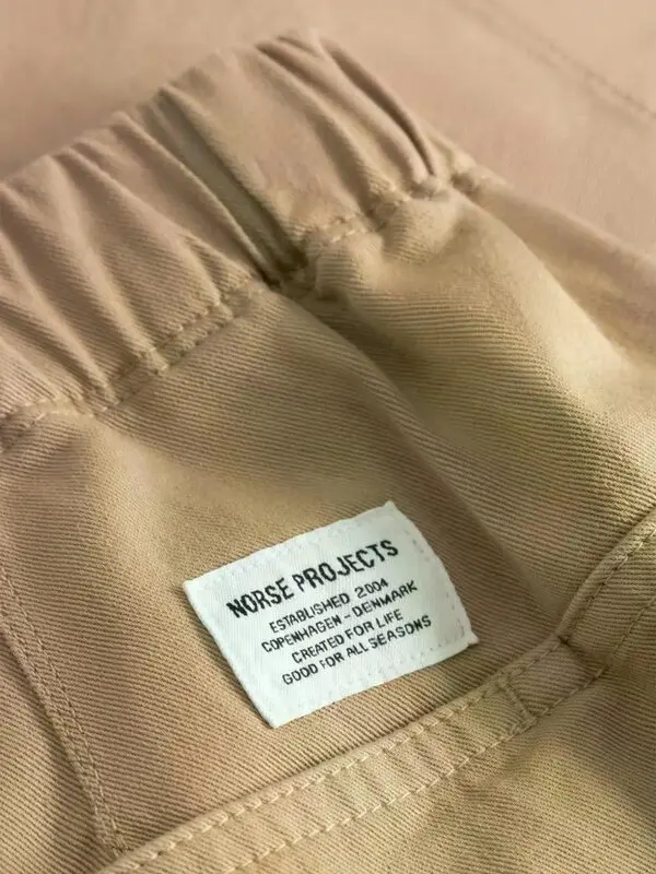 Norse Projects Elasticated-waistband Shorts - Neutrals