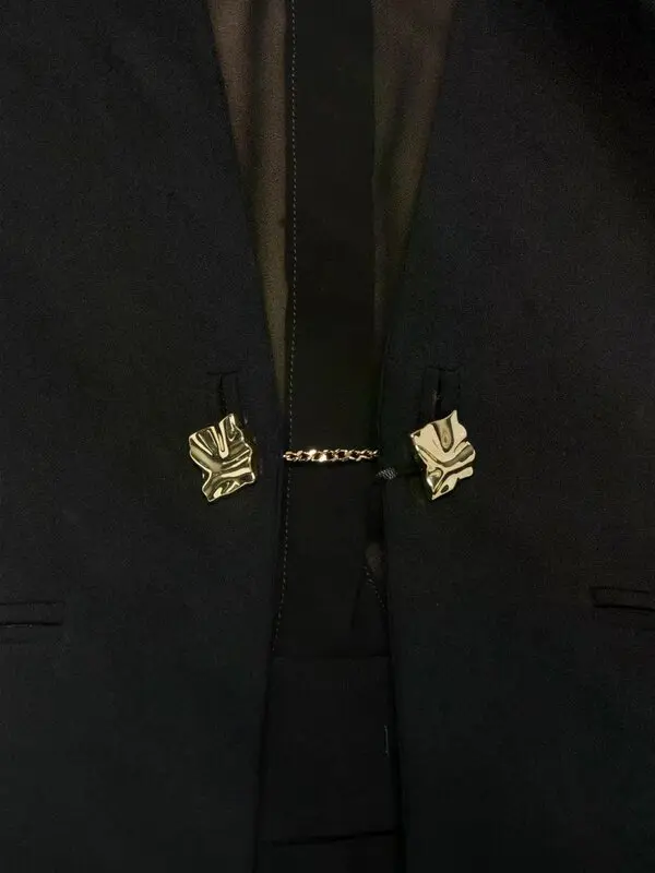 Marella Teffige Embellished Blazer - Black