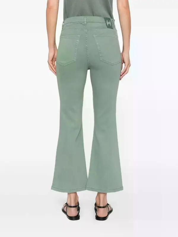 MONOCHROME Ronco Cropped Flare Jeans