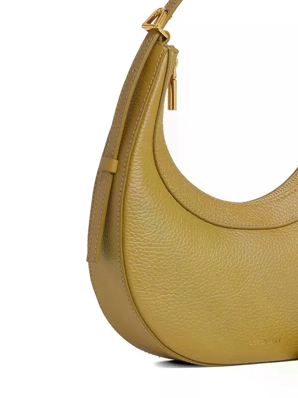 COCCINELLE Grained-leather Mini Shoulder Bag