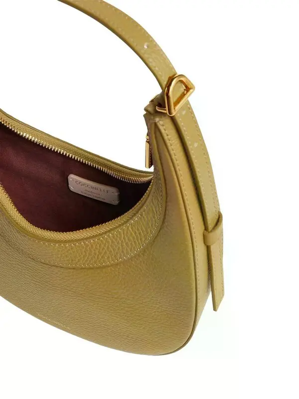 COCCINELLE Grained-leather Mini Shoulder Bag