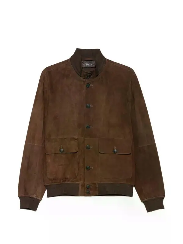 THE JACKIE LEATHERS Button Pocket Jacket