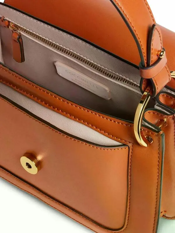 COCCINELLE Small C-me Tote Bag - Orange
