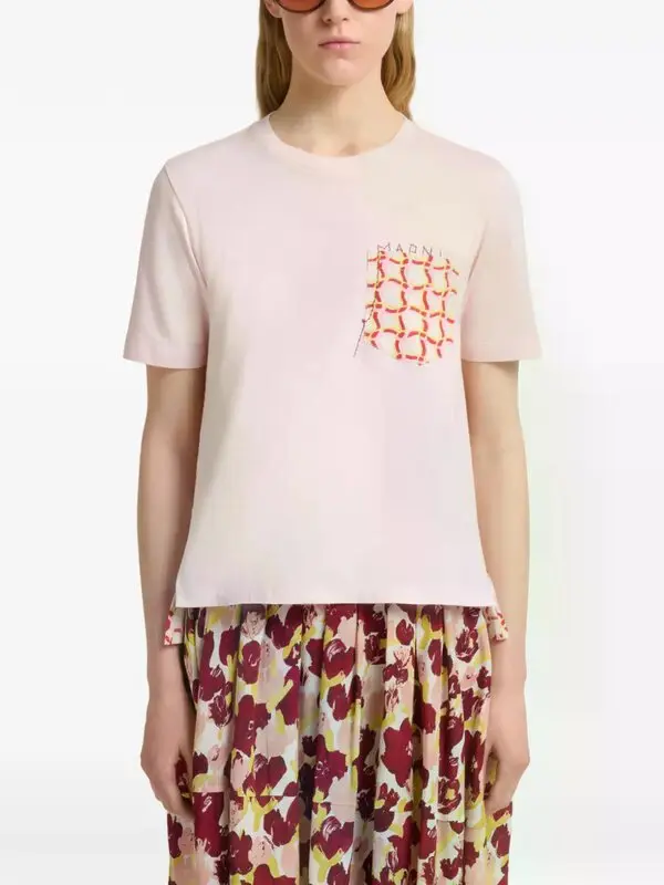 Marni Printed Pocket Back T-shirt