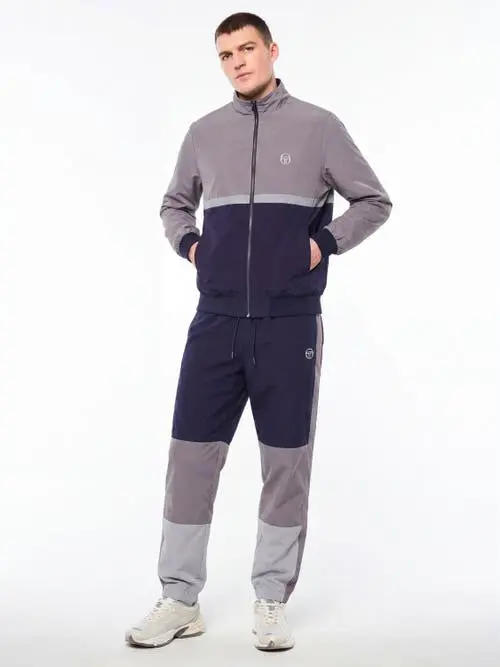 SERGIO TACCHINI Portico Track Jacket - Slate Gray