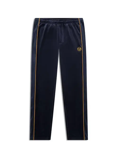 SERGIO TACCHINI Forato Velour Track Pant - Maritime Blue