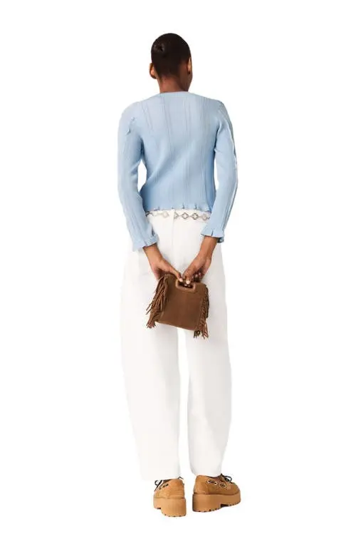 Maje 2-in-1 Cardigan - Blue Sky