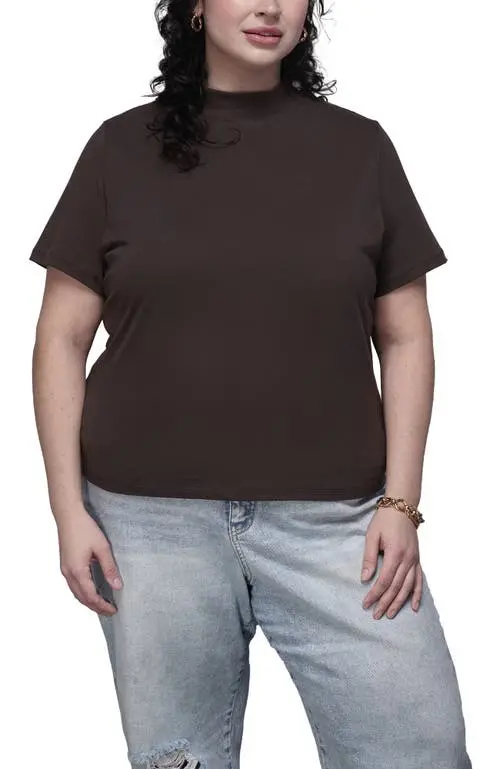 WILFANG Relaxed-fit Mock Neck T-shirt