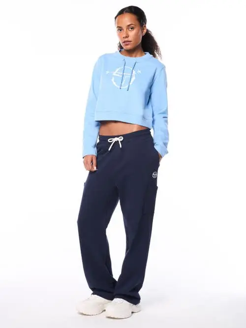 SERGIO TACCHINI Piano Crewneck - Della Robbia Blue