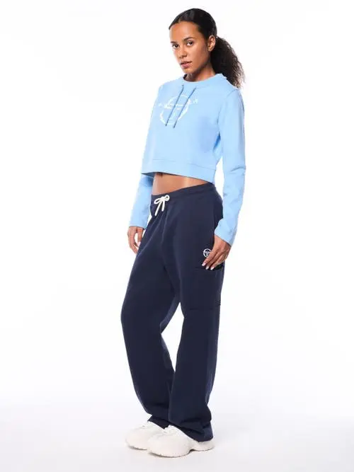 SERGIO TACCHINI Piano Crewneck - Della Robbia Blue