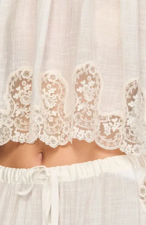 Sandro Crepon Crop Top