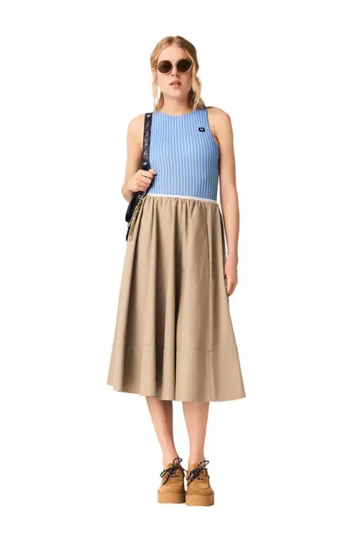 Maje Mid-length Cotton Skirt
